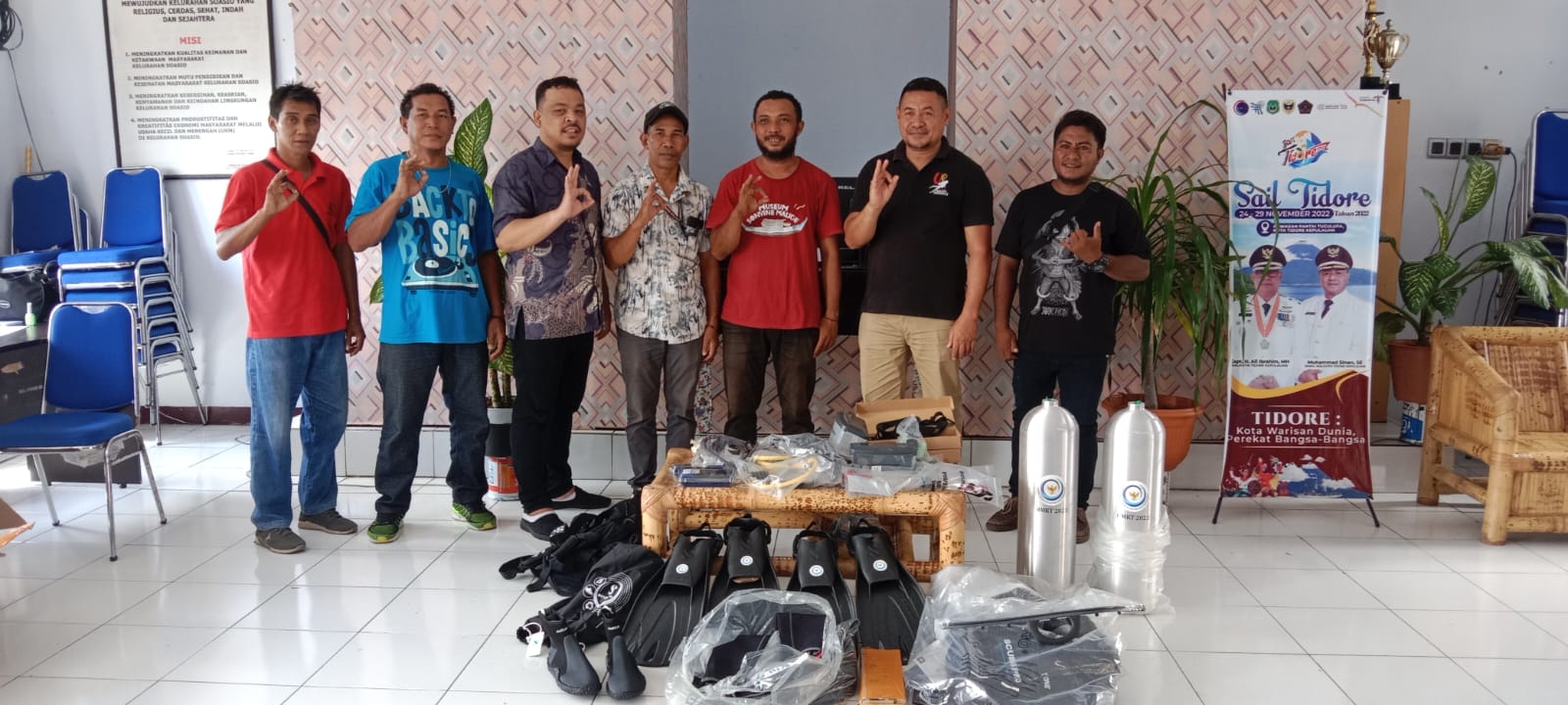 Kementrian KKP Mulai Salurkan Bantuan Untuk Wisata Bahari di Soasio ...